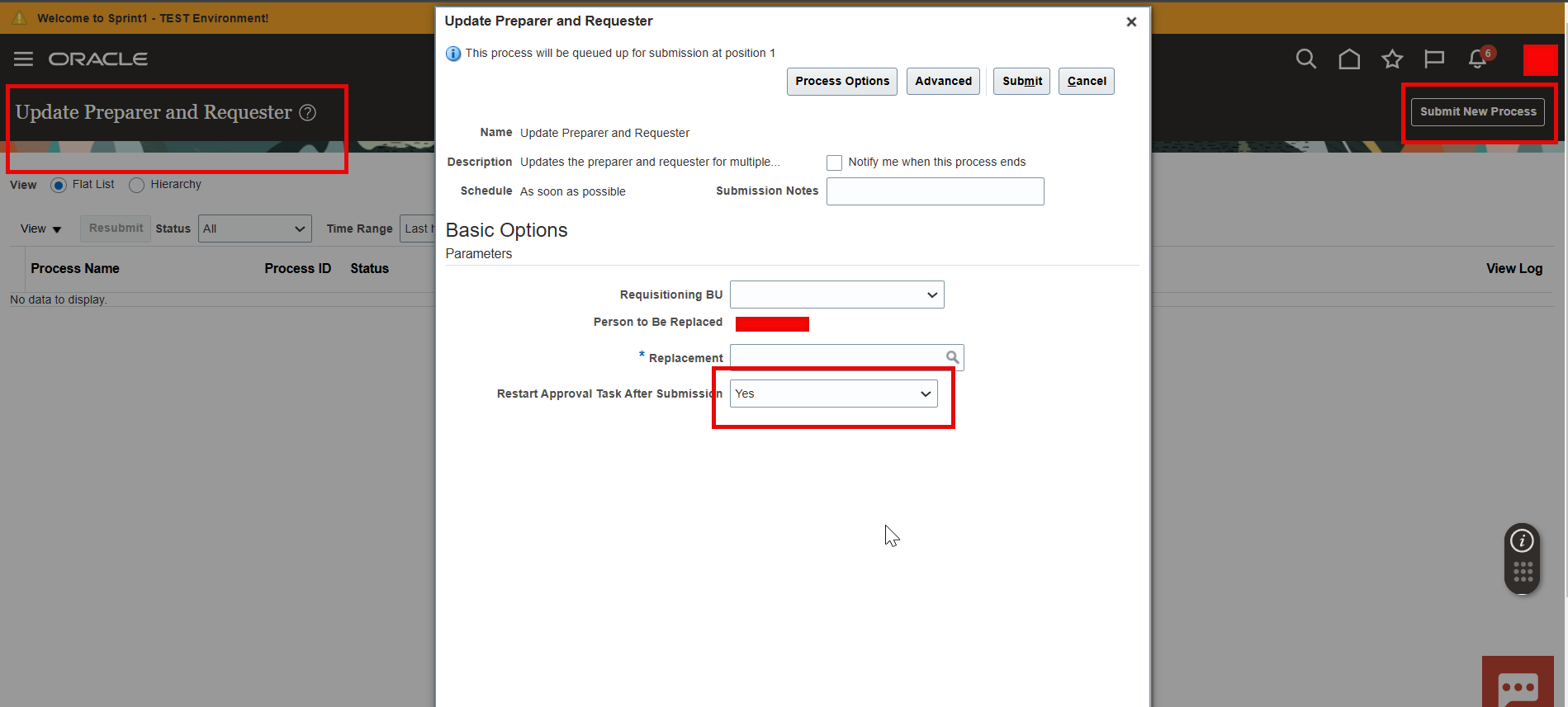 How 'Restart Approval Task After Submission' be defaulted as 'Yes ...