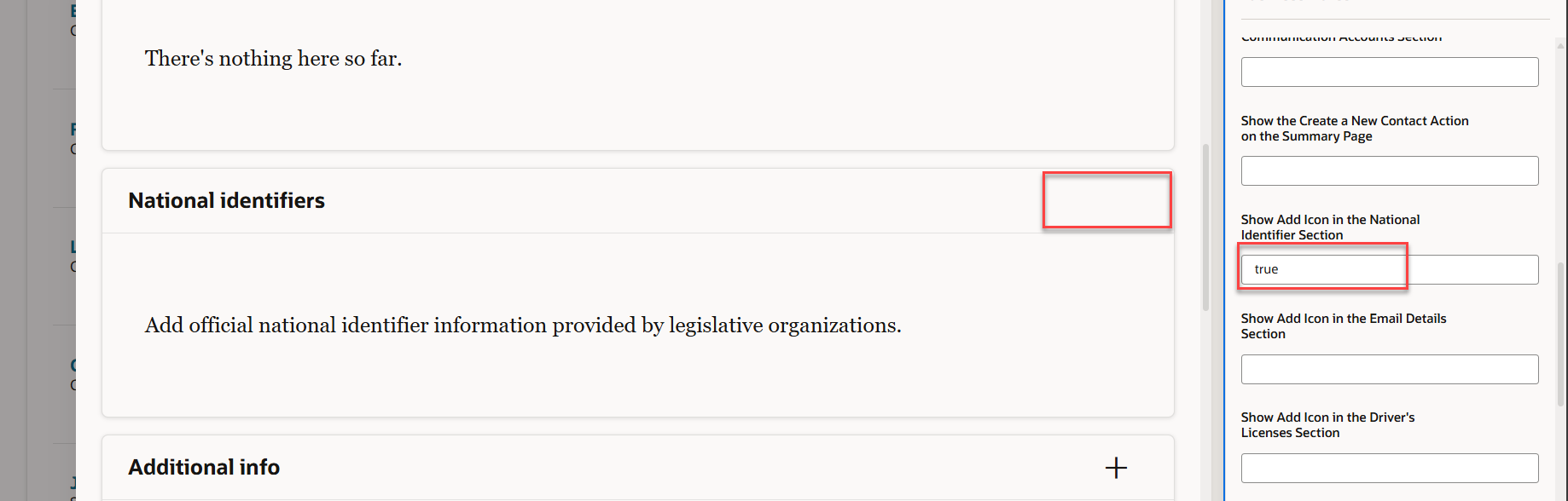 Plus sign for national identifiers under People to Cover in Ben Admin ...