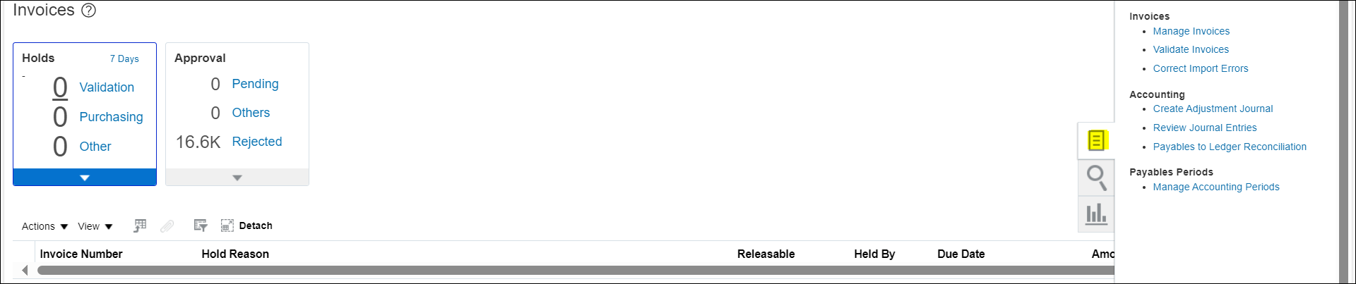 How To Add New Task On Invoices Page In Oracle Fusion — Cloud Customer Connect