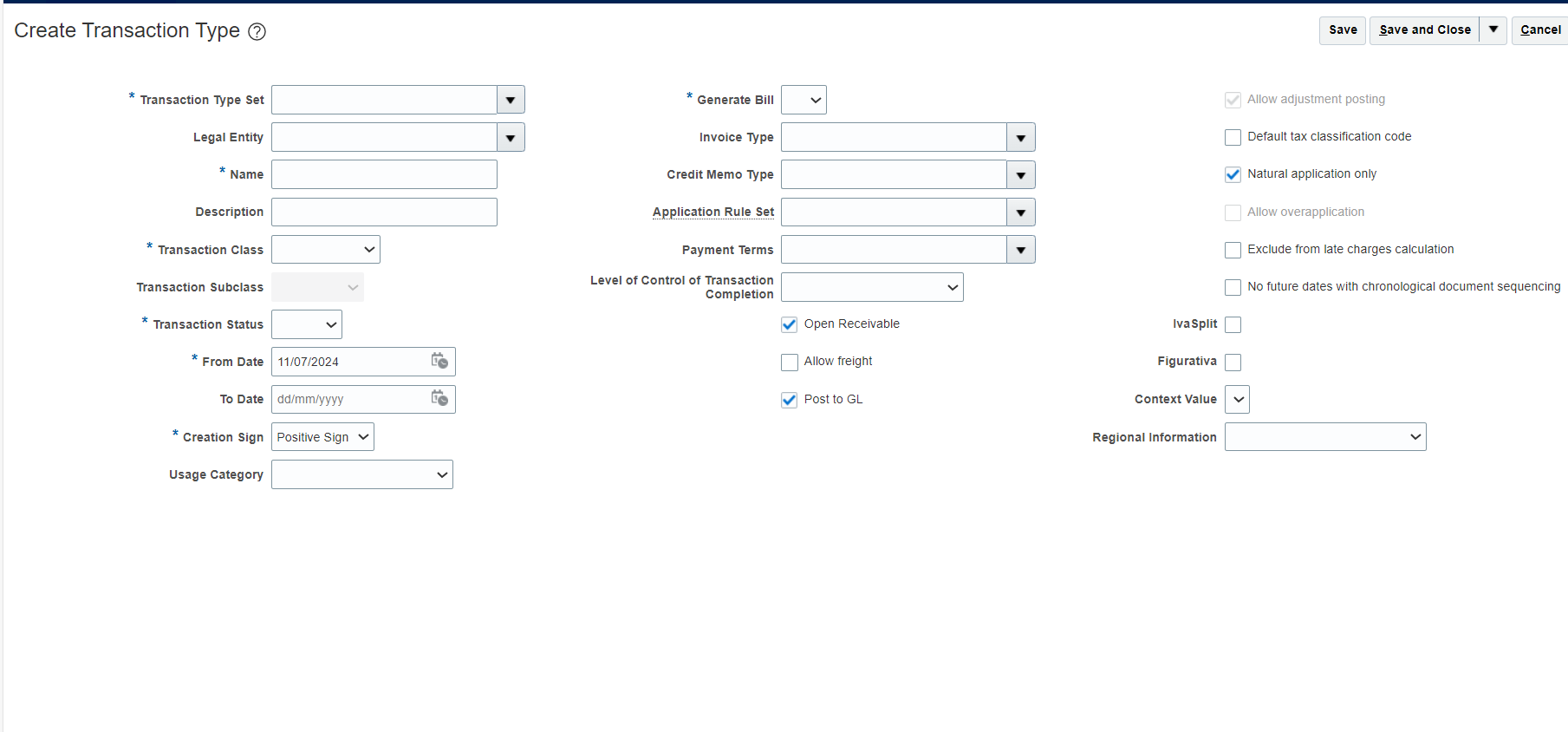 Unable to see Reference accounts in Manage Transaction Types — Cloud Customer Connect