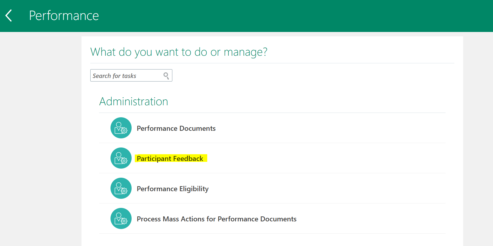 How To Hide Participant Feedback In The Performance Section — Cloud Customer Connect