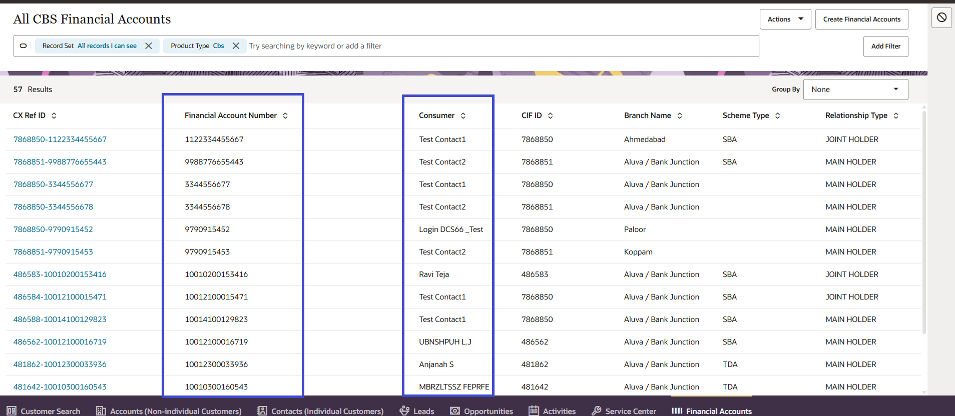 For Assets drilldown feature to be enabled on the Consumer field and a ...