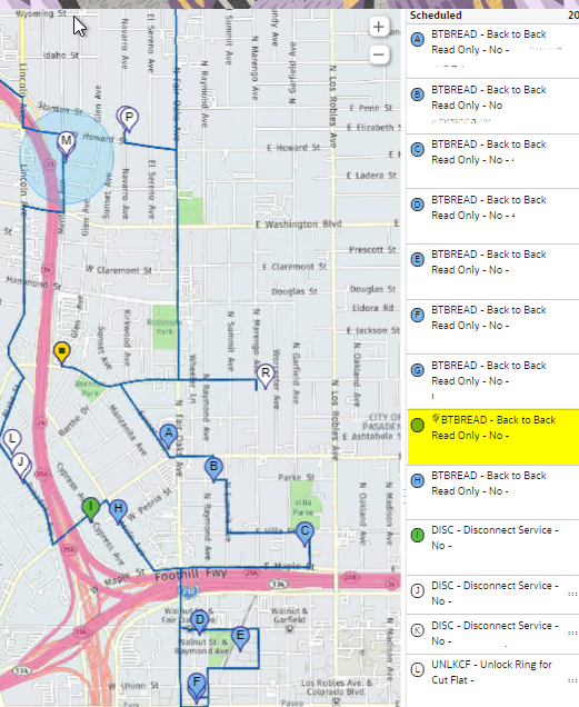 In Dispatch Console Map, FA is showing a crossed location icon. What ...