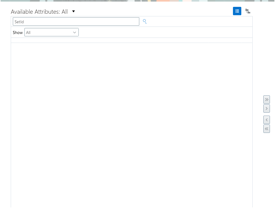 HSDL Organization error "You need to enter a valid value for the SetId ...