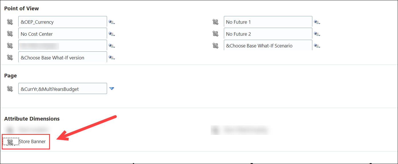 How to input data when the form has attribute dimension? — Cloud Customer Connect
