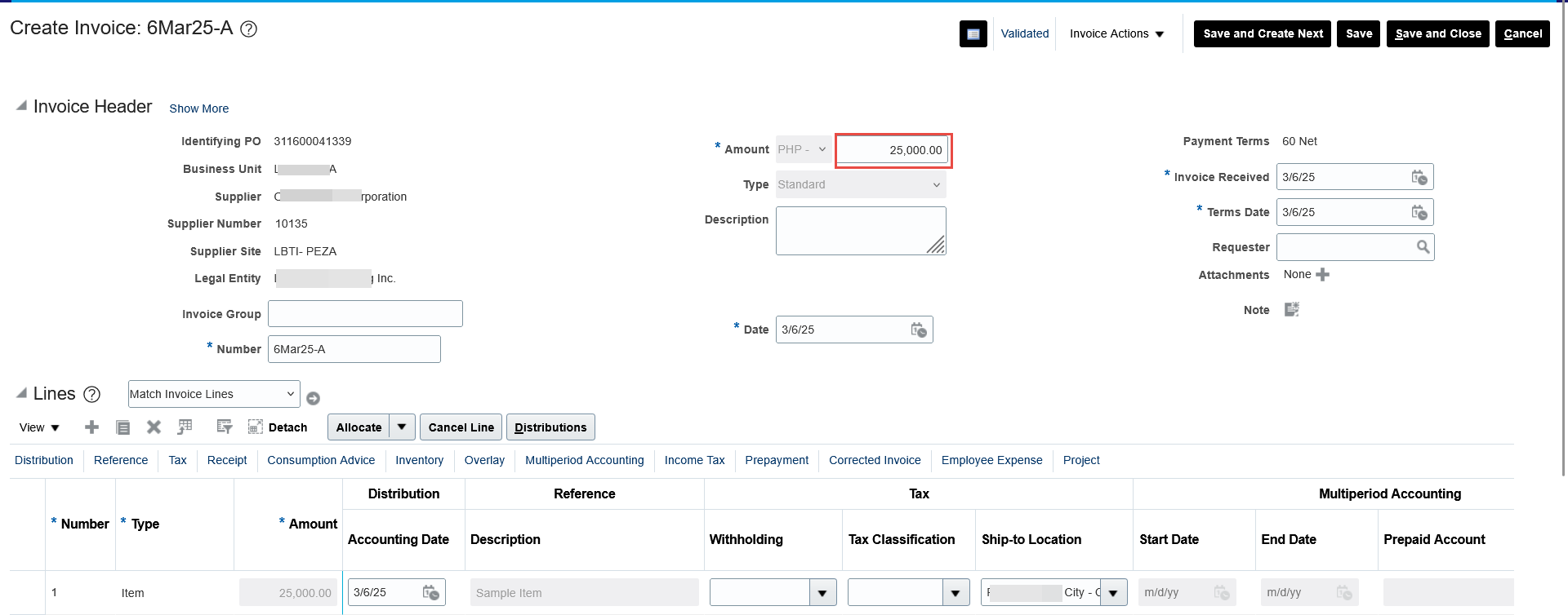 How to prevent over billing for AP Invoice transactions? — Cloud ...