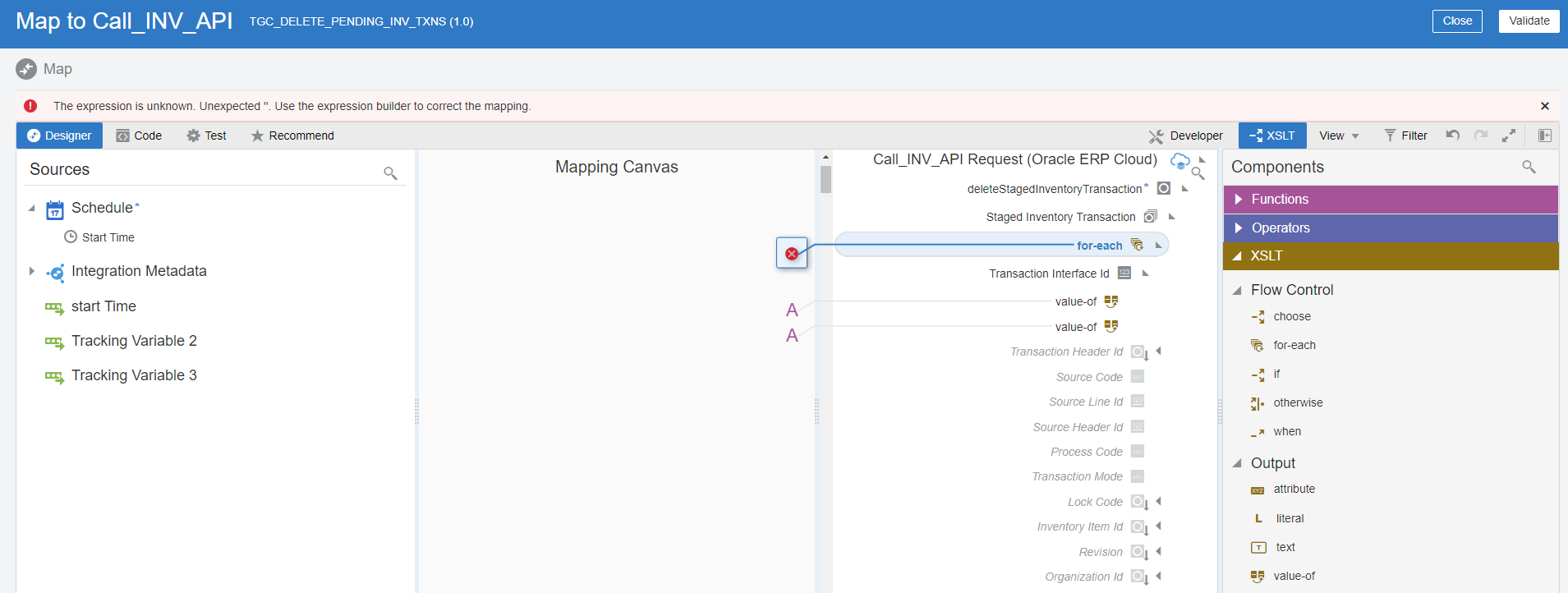 How To Loop Multiple Records In Oic Target Side Of Mapper — Cloud 3742