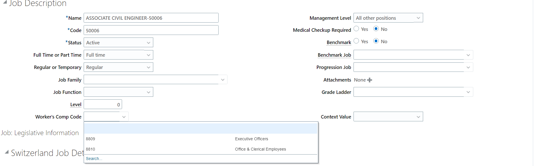 how to find the dff in headcount otbi report — Cloud Customer Connect
