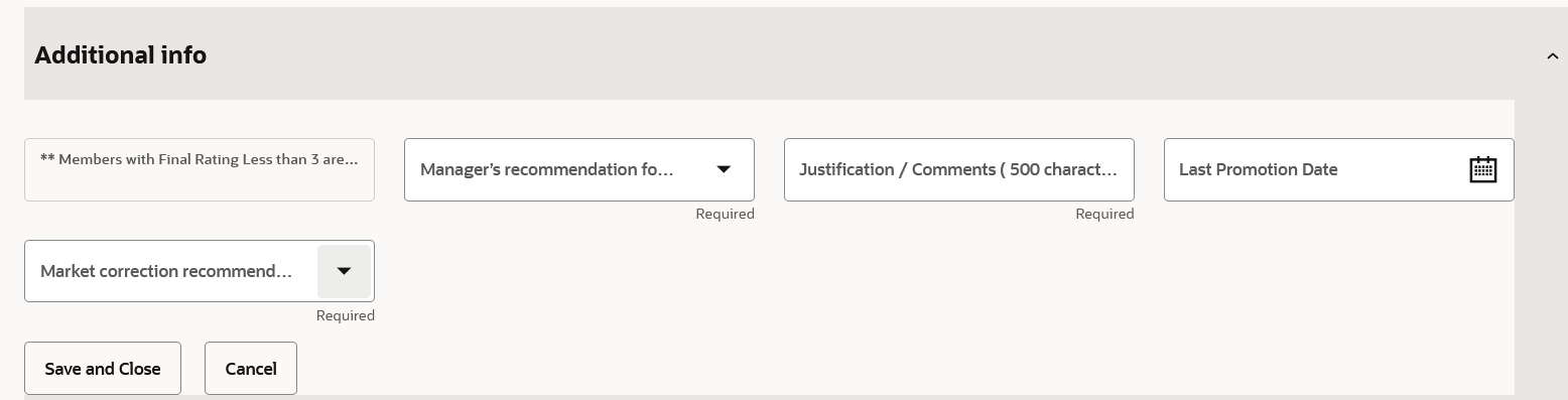 Redwood - How to enable DFFs for specific performance document and only for manager evaluation ...
