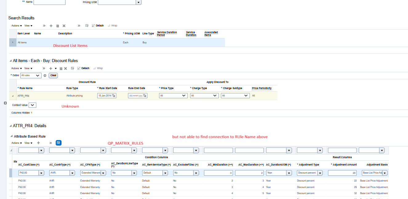 (resolved) connection between matrix rules and discount lists — Cloud ...