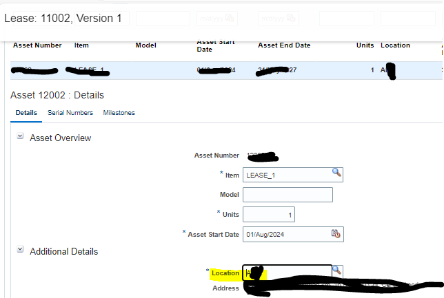 query to retrieve lease details — Cloud Customer Connect