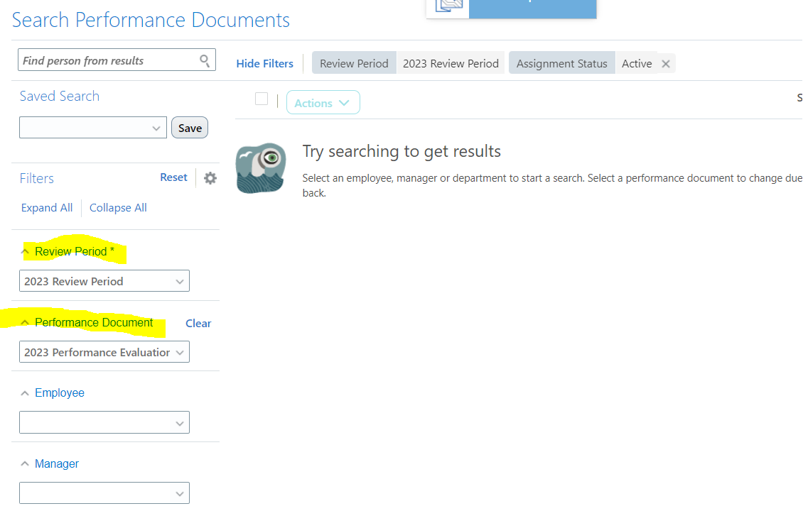 How To Update Performance Document Search Engine — Cloud Customer Connect
