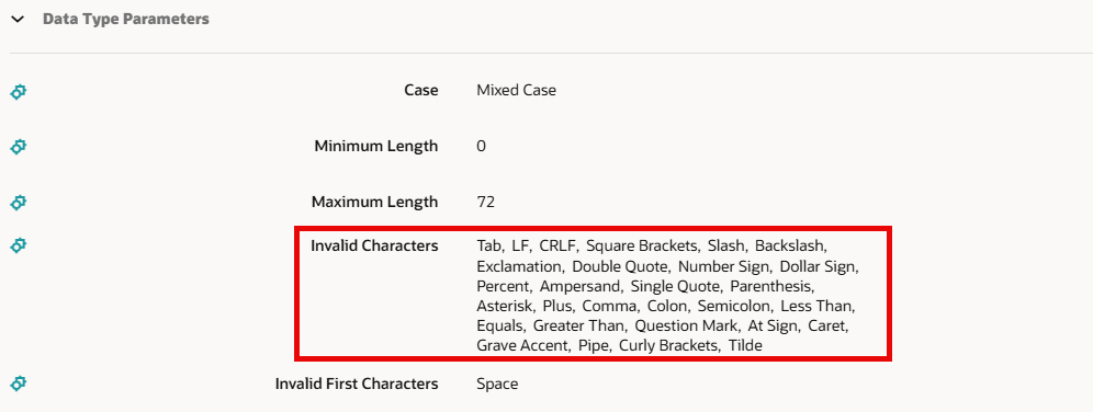 Can Em Dash (long dash) be added to the invalid characters list for ...