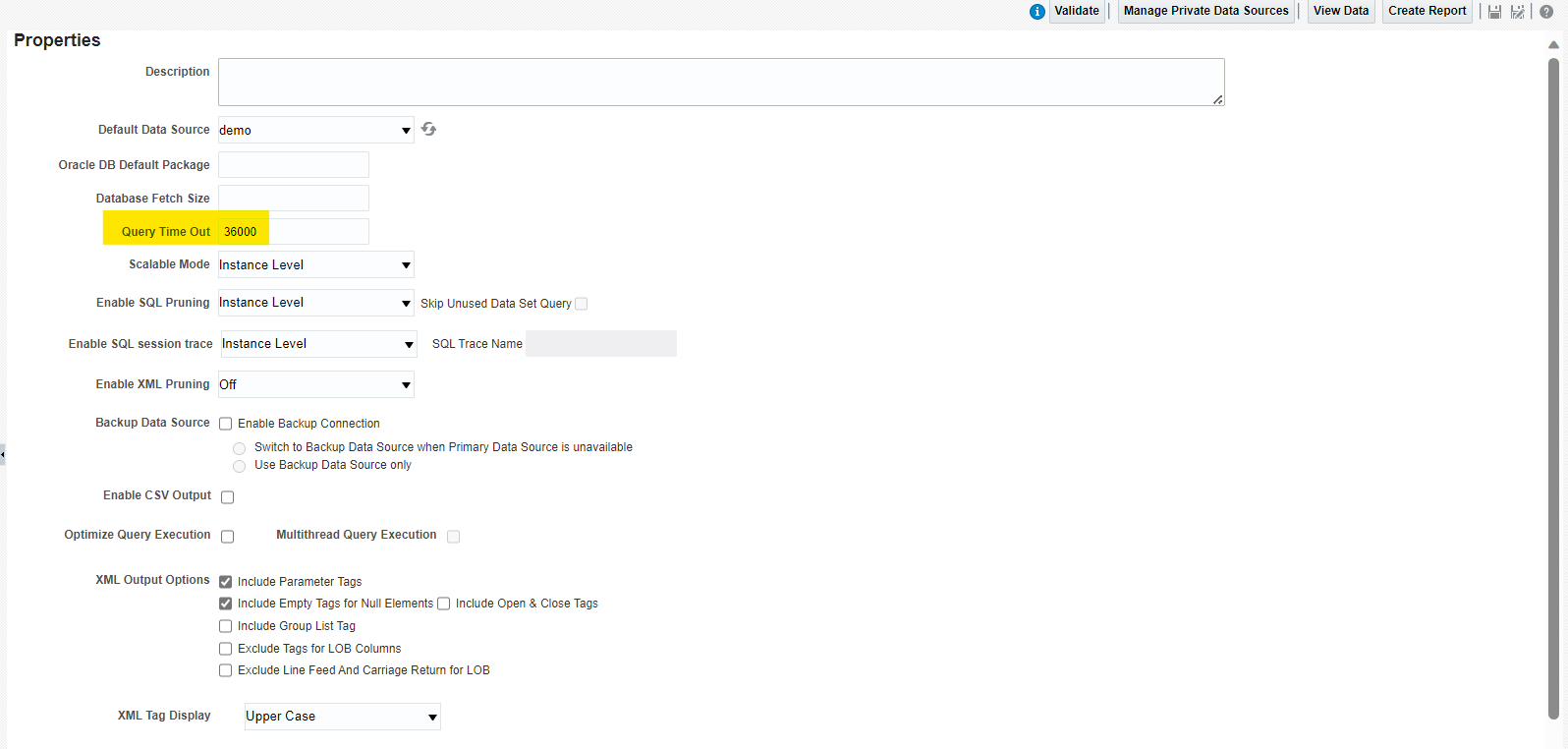 How to increase the specific BIP report's runtime or timeout limit ... How to increase the specific BIP report's runtime or timeout limit ...