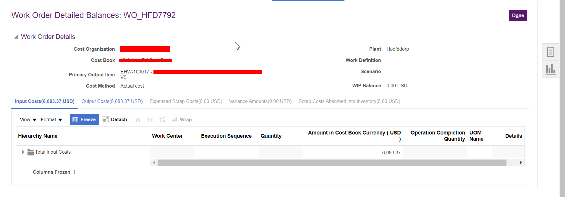 Why Rework Variance is created in case of Transform Work Order — Cloud ...