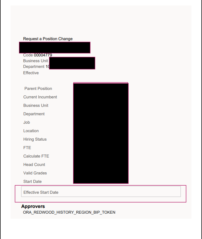 Update position seeded notification is not displaying current and ...