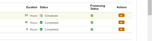 Unable To See All The Absences Status In Absence Tables — Cloud Customer Connect