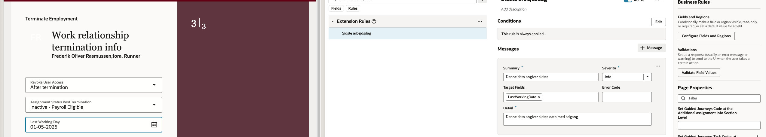 Validate Field values message in visual builder studio is not working ...