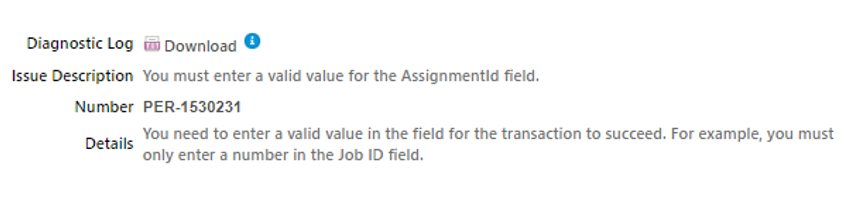 We are trying to terminate one employee, but it kept on failing with ...