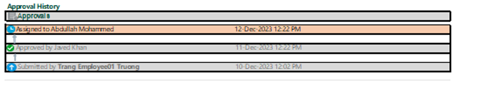 How To Mention Approvers History In The Notification Sent For The Approval — Cloud Customer Connect