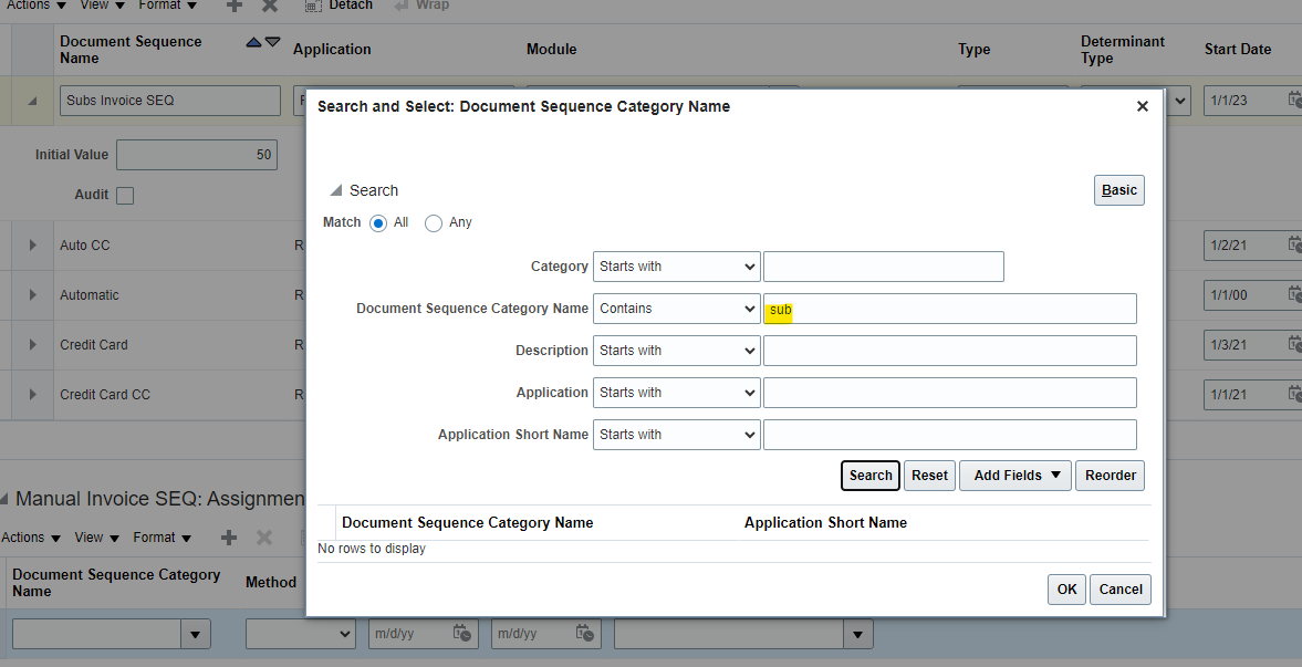 How to enable Document Sequencing for ORA_OSS invoices — Cloud Customer ...