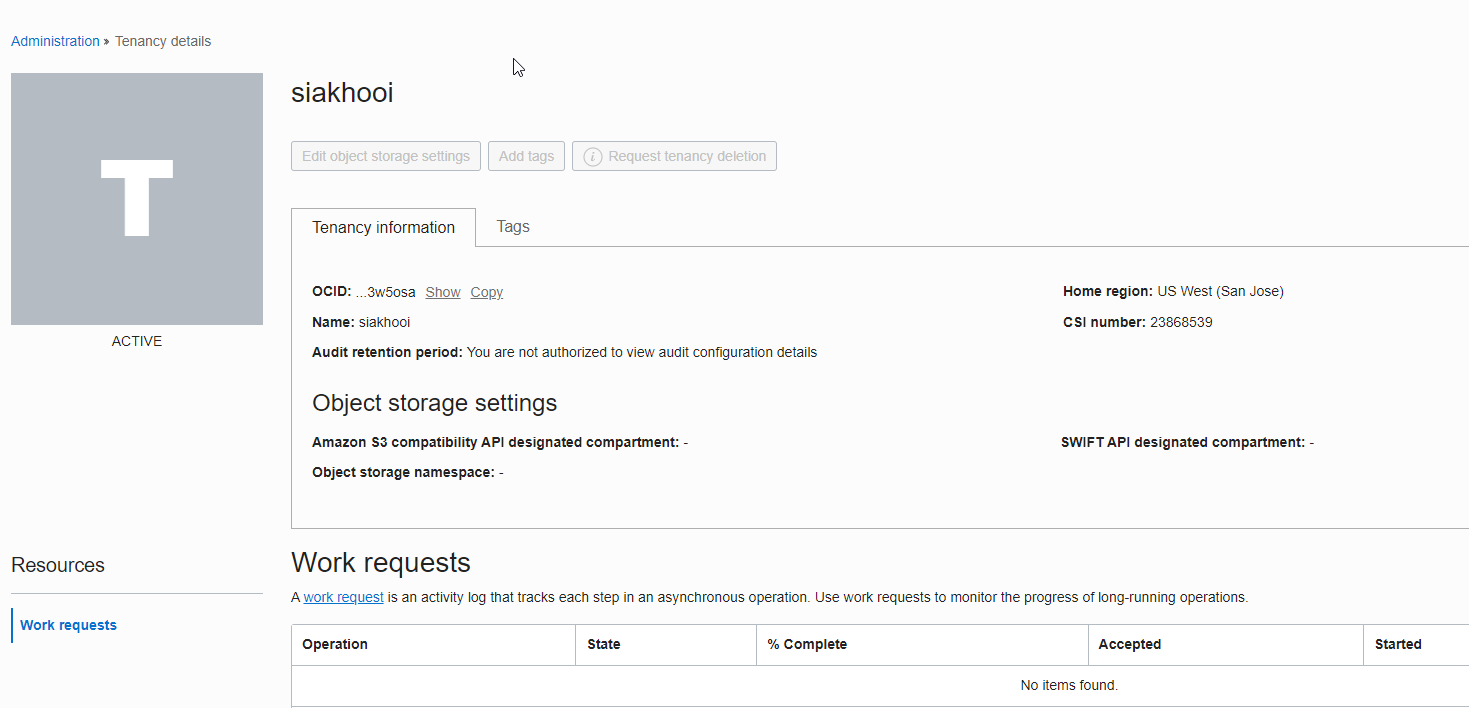 How to reset Oracle Cloud account to original state — Cloud Customer ...