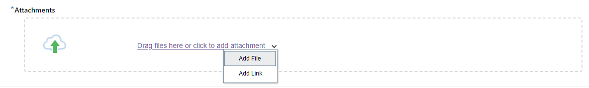 Is there a way to customize the attachment section in Skills and ...