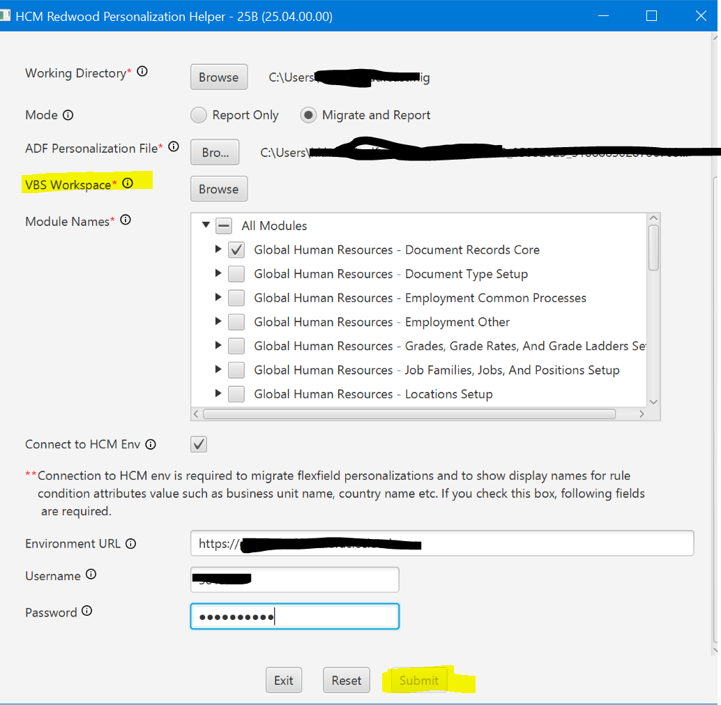 Submit button greyed out in 25B version of the helper tool — Cloud ...