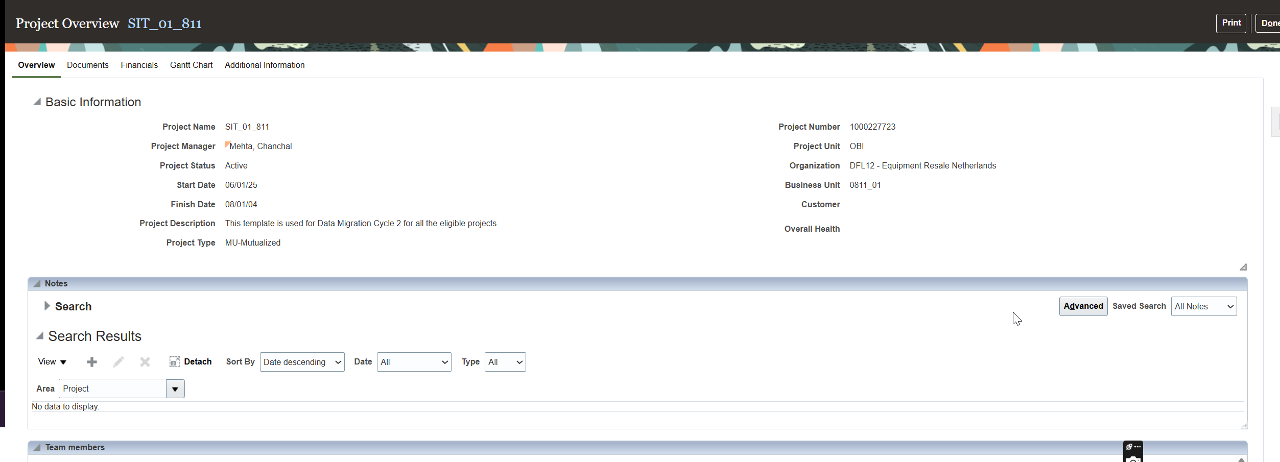 Which input source to use to pick up the project organization code in ...