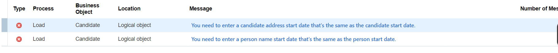How To Update Candidate Name And Address Using Hdl — Cloud Customer Connect