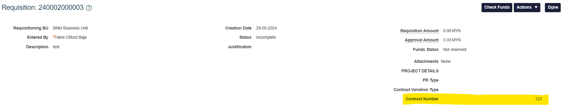 How Bring Dff Value From Requisition Header To Negotiation Header Dff — Cloud Customer Connect