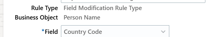 how to migrate autocomplete rule of rule type 'Field Modification Rule Type' — Cloud Customer ...