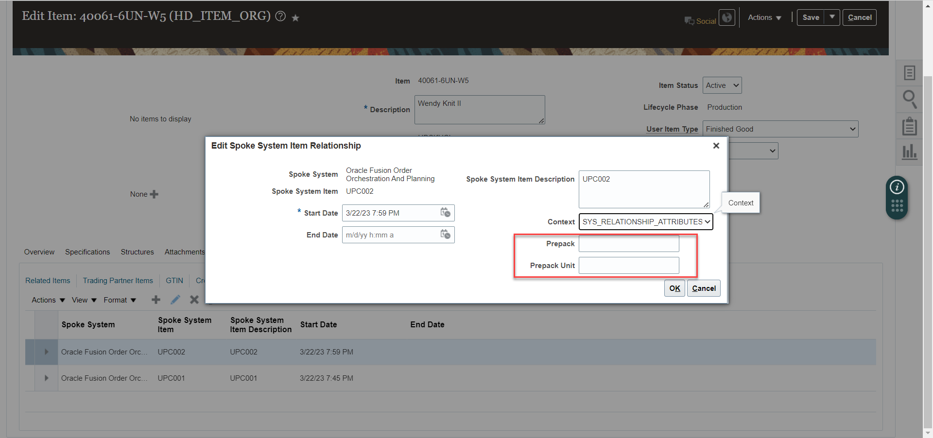 How to import spoke system item dff attribute using FBDI? — Cloud Customer Connect