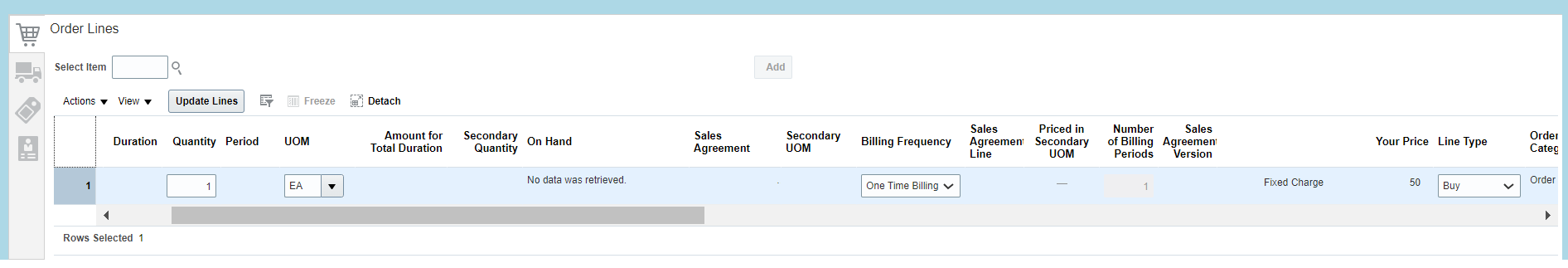 How To View The Pricelist On Sales Order Line — Cloud Customer Connect