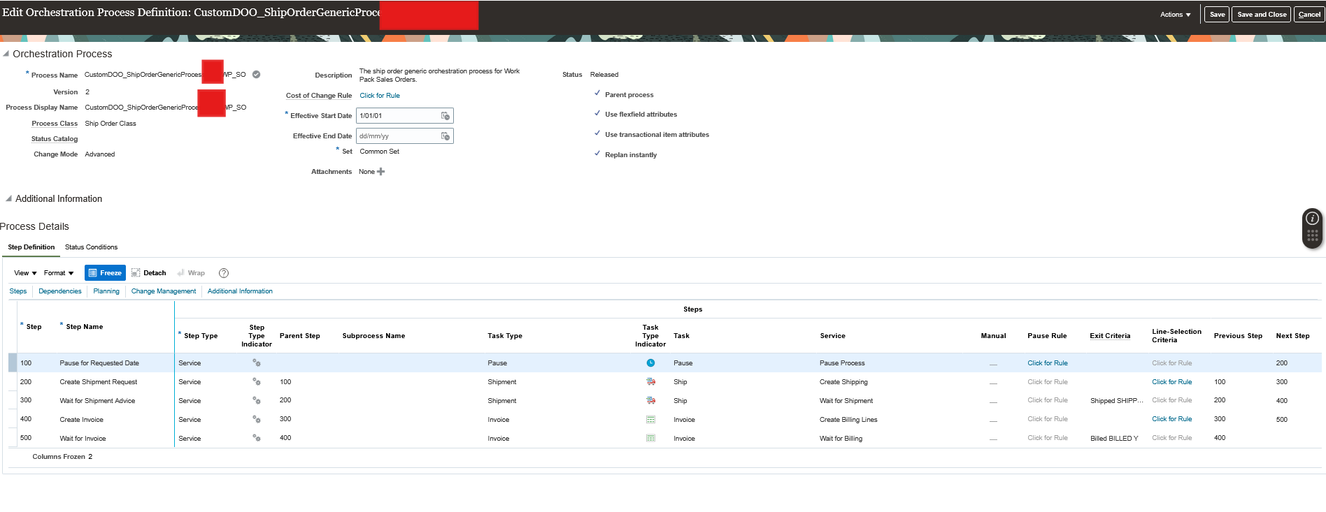 Error DOO-2685332 When Removing Pause Task from Custom Orchestration ...