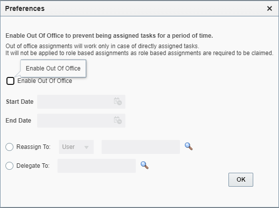 How to setup Out of Office Configuration for Process Automation — Cloud ...