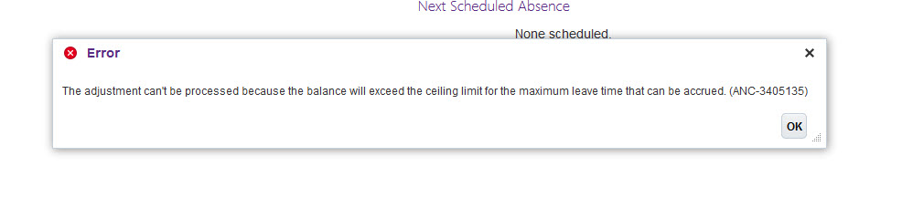 How to change ceiling limit when employee eligibility got changed from ...