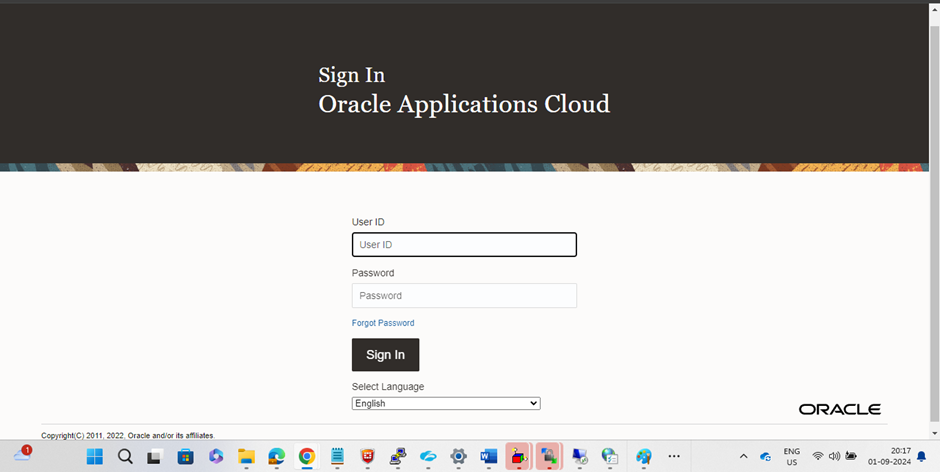 SSO Setup on Apex(24.1) with Fusion Identity Domain(24C) — Cloud Customer Connect
