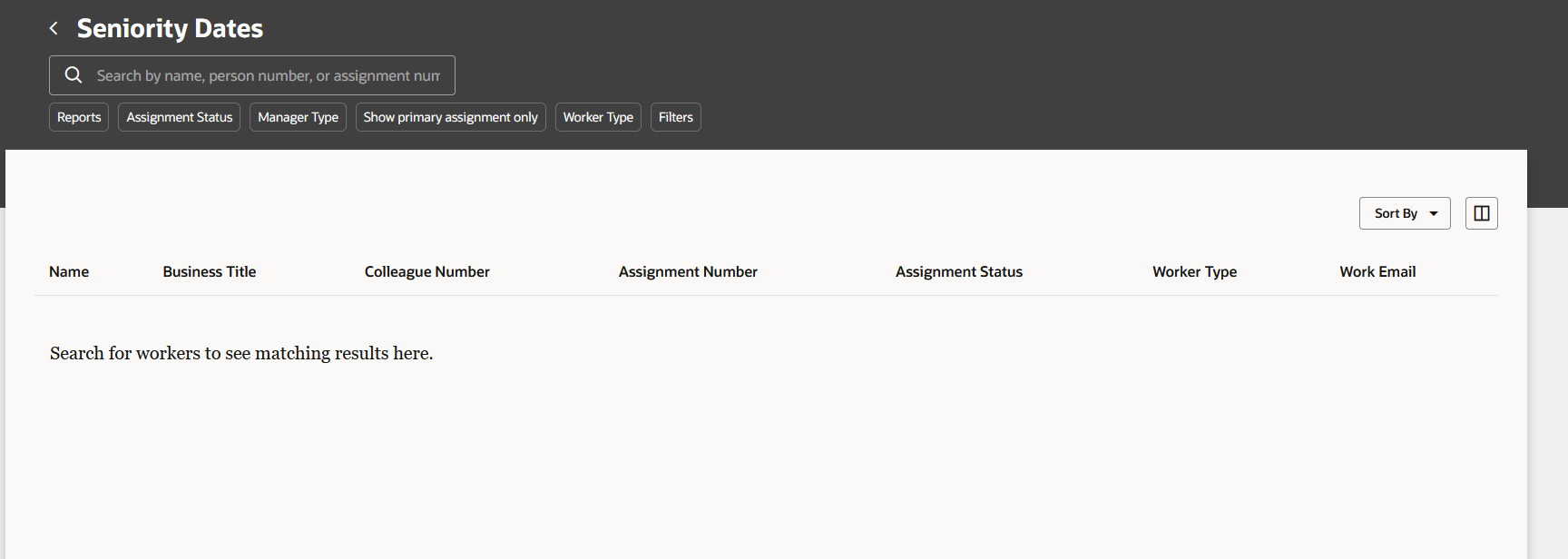 REDWOOD EXPERIENCE FOR SENIORITY DATES — Cloud Customer Connect
