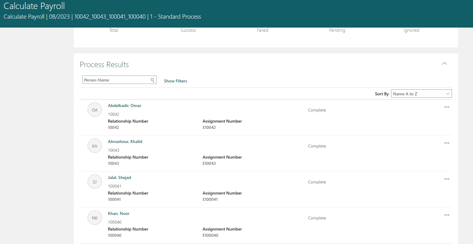 How to show Net Pay on Calculate Payroll screen? — Cloud Customer Connect