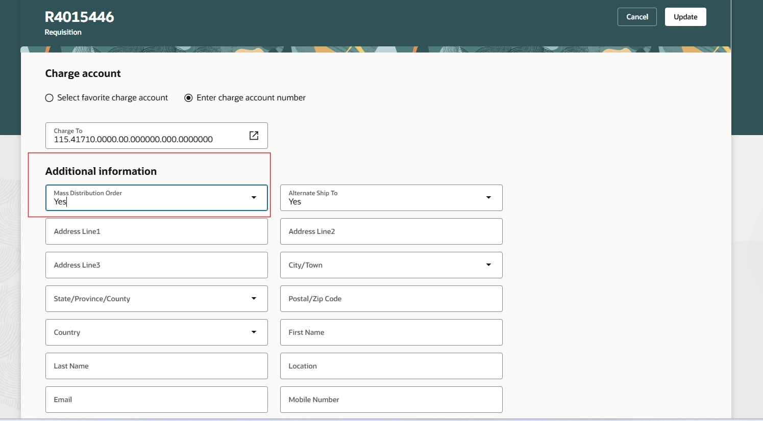 Unable To Route Requisition Approval Based On Dff Value — Cloud Customer Connect