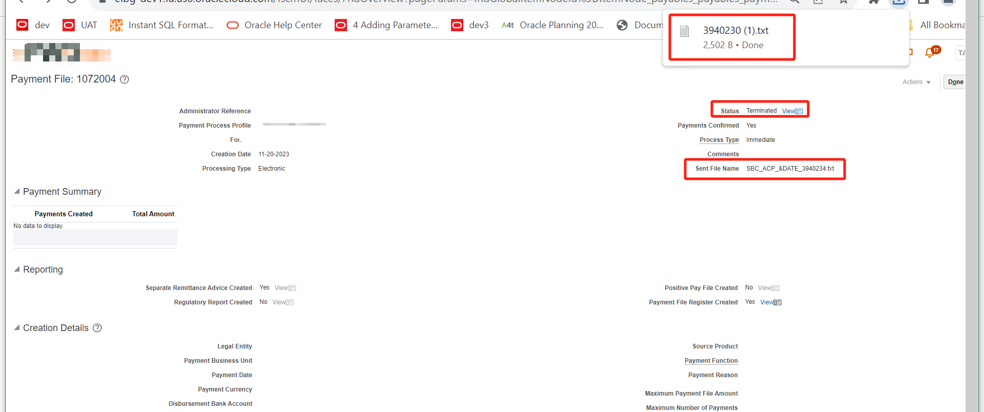 How to set dynamic payment file name ? — Cloud Customer Connect How to set dynamic payment file name ? — Cloud Customer Connect