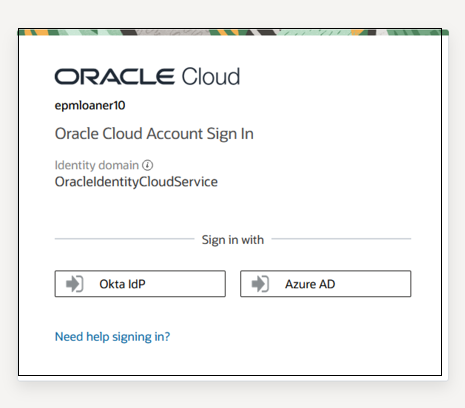 How to show SSO buttons on Log in Interface — Cloud Customer Connect