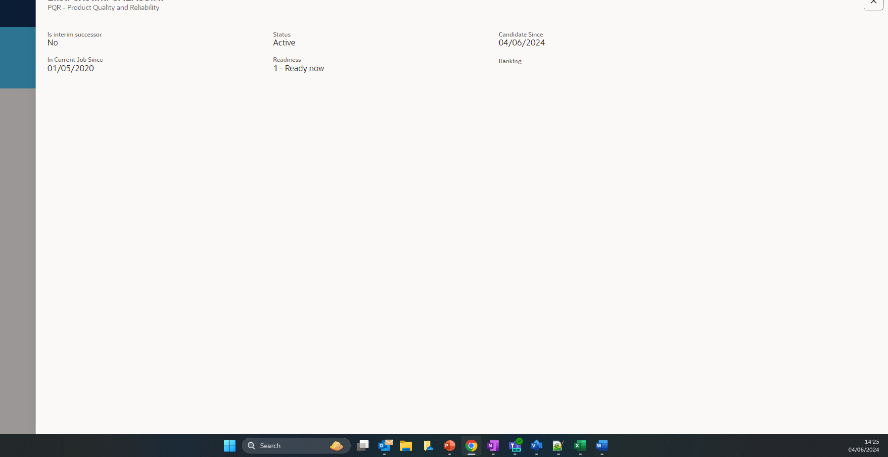 Enable risk of loss, impact of loss and mobility on succession plan ...