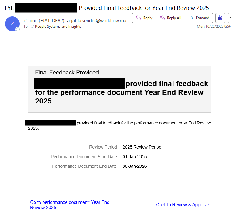 Can you display Final Feedback in a System Notification? — Cloud ...