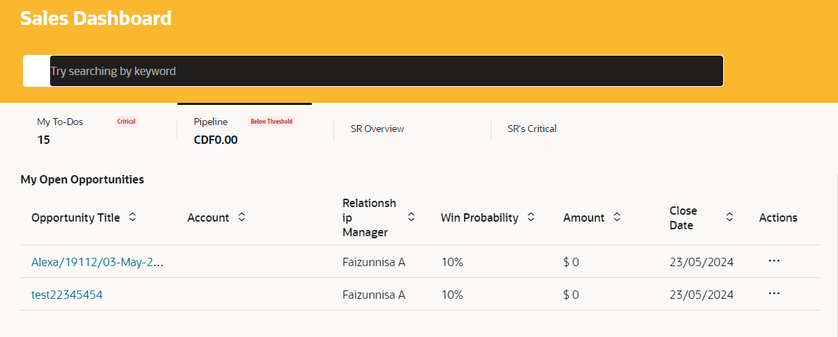 NGS How to change currency in standard sales dashboard in metric card ...