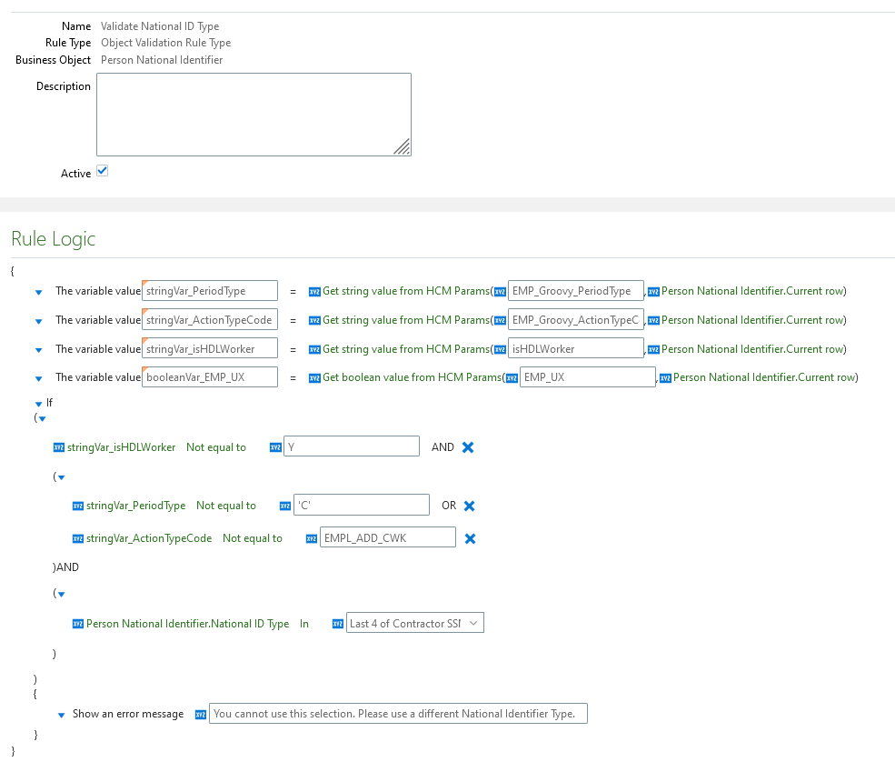 How to Validate NID Type based on Person Type? — Cloud Customer Connect