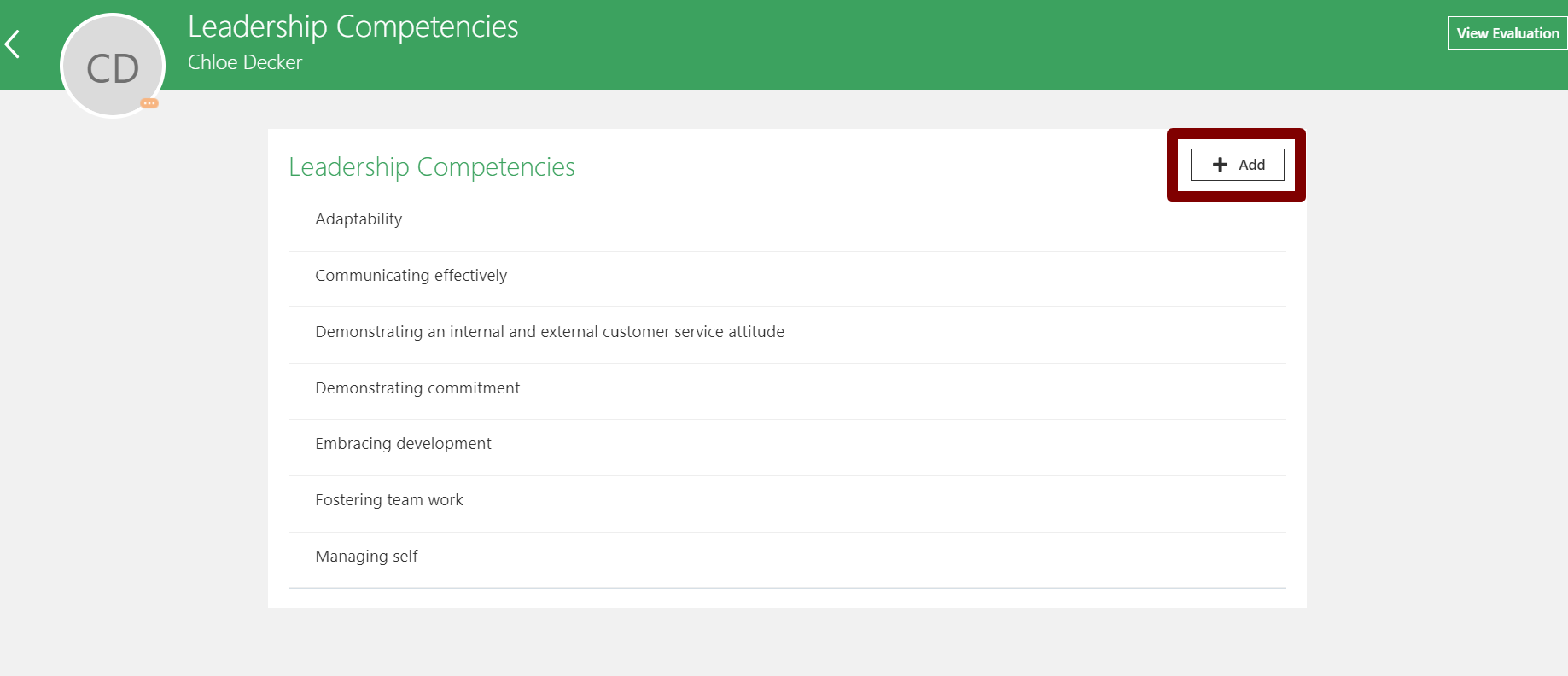 How to only allow HR Users to see Add button in Competencies of Performance Documents — Cloud ...