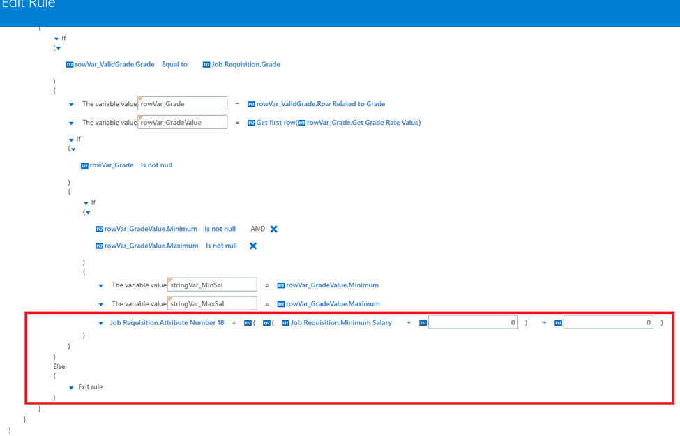 Challenges in autocomplete rule setup for salary range — Cloud Customer Connect