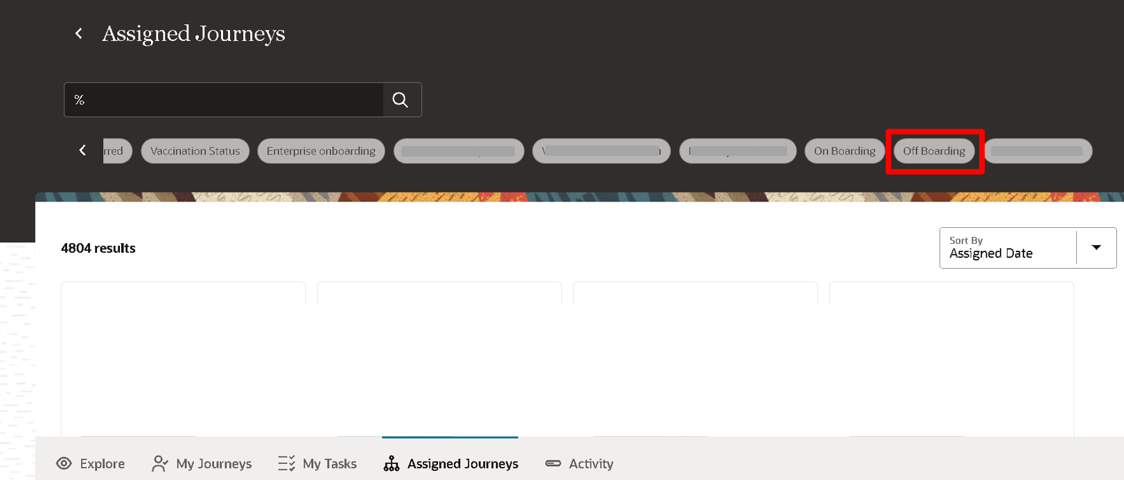 How to hide a specific Journey Category based on a role using VB Studio ...